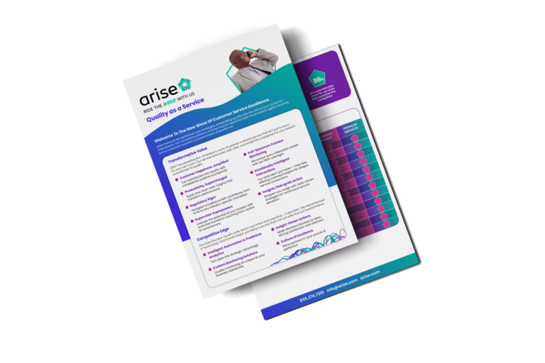 Arise Quality-as-a-Service: Transform Customer Service Excellence
